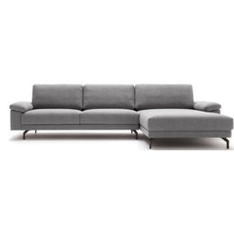 Ecksofa, B:274cm H:95cm T:178cm, grau, CREATION BY ROLF BENZ, Wohnzimmer, Sofas, "CR.450 elegantes Designsofa mit hohem Sitzkomfort"
