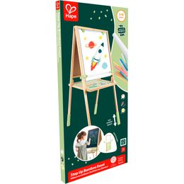 HAPE Kinder Standtafel "Multifunktions-Staffelei", B/H/L: 94cm x 56cm, bunt, Holz teilmassiv, Kunststoff, B:94cm H:56cm, Tafeln, aus Bambus