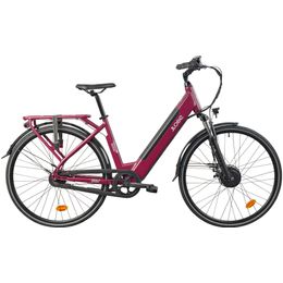 Llobe E-Bike "City E-Bike 28" Millenium 7G", 47cm, 28 Zoll (71,12cm), rot, Elektrofahrräder