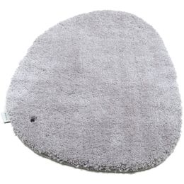 Badematte Tom Tailor HOME, H:27mm, grau, Polyester, Badematten, "Cozy Bath UNI", Badteppich, Uni Farben, rechteckig, rund und oval erhältlich