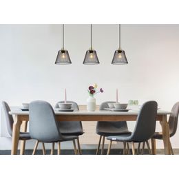 Globo LIGHTING H&auml;ngeleuchte "BAKU", 1 Stk.schwarz, Wohnzimmer, Leuchten, H&auml;ngelampe/Pendelleuchte/Esszimmer/Wohnzimmer/Esstisch