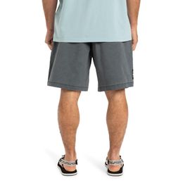 Quiksilver Herren Bermudas "Taxer Global Heat 18"", grau, Gr. L, Obermaterial: 98% Baumwolle, 2% Elasthan;, Hosen