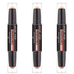 Essence Damen Contouring-Stick "CONTOURING duo stick", 8,3 g, blau, Teint-Kosmetika, mit zwei Farbtönen