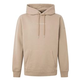 Pepe Jeans Herren Sweatshirt "Sweatshirt DAVID HOODIE", beige, Gr. XL, Obermaterial: 100% Baumwolle CO., Sweatshirts