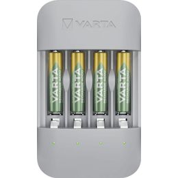 Varta Batterie-Ladegerät "Eco Charger Pro Recycled", B:7,35cm H:12,55cm T:2,81cm, grün, Ladegeräte