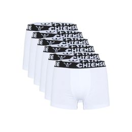 Chiemsee Herren Boxershorts "Boxershort 4er Pack", Gr. S, weiß, Obermaterial: 95% Baumwolle CO. 5% Elasthan EL., Unterhosen