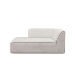 Ottomane OTTO HOME, B:100cm H:70cm T:162cm, beige, Struktur fein (100% Polyester);Samtoptik (100% Polyester);Samtcord (92% Polyester, 8% Polyamid),