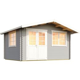 Gartenhaus Lasita Maja, grau, Holzwerkstoff, Gartenh&auml;user, "NORDERNEY 2"