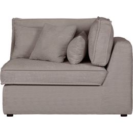 Sofa-Eckelement OTTO HOME, B:130cm H:75cm, grau, 100% Polyester, Polsterelemente, "Enid", Teil eines Modulsofas, fester Sitzkomfort, auch in Breitcord