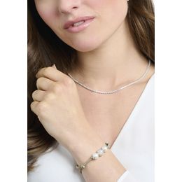 Thomas Sabo Damen Perlenarmband "A2074-170-19-L22V", 22, Nylon Perlen Silber 925 (recycelt), bunt, Nylon, Perlen, Silber 925 (recycelt), Armb&auml;nder,