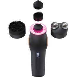 Therabody Gesichtsmassageger&auml;t "TheraFace PRO, preisgekr&ouml;ntes All-in-one-Ger&auml;t f&uuml;r die Hautpflege", schwarz, Massageger&auml;te, Tiefenreinigung,