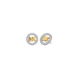 Michael Kors Damen Paar Ohrstecker "Schmuck Geschenk Metall Ohrringe PREMIUM", 13mm,mit Zirkonia, Metall, gold, Metall, Ohrringe, wahlweise mit oder