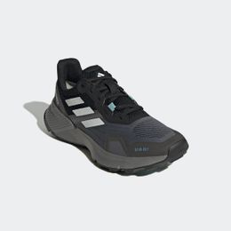 adidas terrex Damen Laufschuh "SOULSTRIDE RAIN.RDY TRAILRUNNING", Gr. 40, wei&szlig;, Synthetik, Textil, Schuhe, Trail-Runningschuhe