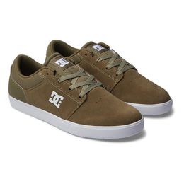DC Shoes Herren Sneaker "Crisis 2", Gr. 7, grün, Obermaterial: Leder [Kuh] / Futter: Textil / Außensohle: Gummi, Schuhe