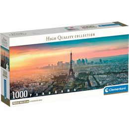 Clementoni Kinder Puzzle "Panorama High Quality Collection Compact, Paris", bunt, B:98cm H:33cm, Puzzles, Made in Europe