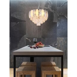 Globo LIGHTING H&auml;ngeleuchte "DALTON", 1 Stk., silber, Wohnzimmer, Leuchten, H&auml;ngelampe/Pendelleuchte/Esszimmer/Wohnzimmer/Esstisch
