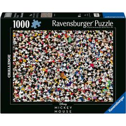 Ravensburger Kinder Puzzle "Challenge, Mickey", bunt, B:70cm H:50cm, Puzzles, Made in Germany
