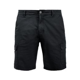 Blend Herren Cargoshorts "Cargoshorts BHBarni", schwarz, Gr. L, Obermaterial: 97% Baumwolle CO. 3% Elasthan EL., Hosen