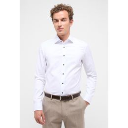 Eterna Herren Langarmhemd "SLIM FIT", wei&szlig;, Gr. 39, Twill, 100% cotton, Hemden