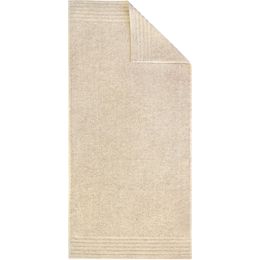 Duschtuch Dyckhoff, B:70cm L:140cm, beige, Frottier, Obermaterial: 85% Baumwolle, 15% Hanf, Handt&uuml;cher, "Deep Harmony Energy", 15% Hanf