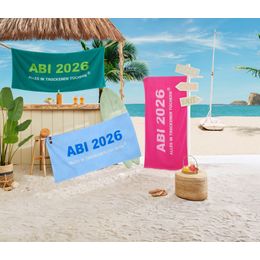 Strandtuch Egeria, B:75cm L:180cm, pink, Frottier, Obermaterial: 100% Baumwolle, Handt&uuml;cher, "ABI 2026", 75x180 cm, "ABI 2025-Alles in trockenen