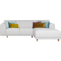 Ecksofa OTTO HOME, B:285cm H:82cm T:191cm, beige, Struktur (100% Polyester);Struktur grob ( 100% POLYPROPYLEN;Struktur fein ( 100% Polyester),