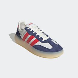 Herren Sneaker "BARREDA DECODE", adidas Sportswear, Gr. 47, weiß, Leder, Textil, Schuhe, Design auf den Spuren des adidas Handball Spezial