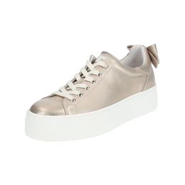 Nero Giardini Damen Sneaker "Nero Giardini Sneaker Leder", Gr. 36bronze, Leder, Schuhe