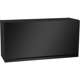 H&auml;ngeschrank, B:100cm H:50cm T:31cm, schwarz, BASIC BY BALCULINA, Holzwerkstoff, K&uuml;che, Schr&auml;nke, "Jazz 100er H&auml;ngeschrank, K&uuml;chenschrank BxHxT