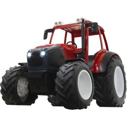 Jamara Kinder RC-Traktor "Lindner Geotrac, 1:16, 2,4GHz", rot, B:23cm H:25cm, Fernlenkfahrzeuge, mit Licht und Sound