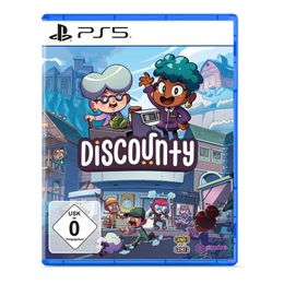 pqube Spielesoftware "Discounty", PlayStation 5, transparent, Spielesoftware