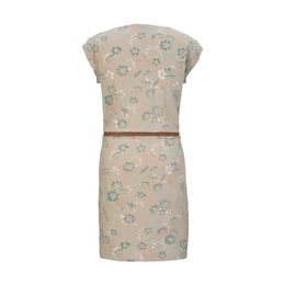 G.I.G.A. by Killtec Damen Sommerkleid "GS 43 WMN DRSS", beige, Gr. 44, G.I.G.A. DX BY KILLTEC, Oberstoff: 93% Baumwolle, 7% Viskose, Kleider, Kleid mit floralem Print,
