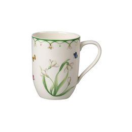 Villeroy & Boch VILLEROY & BOCH Becher "Becher mit Henkel Colourful Spring 340 ml bunt", bunt, Trinkgefäße