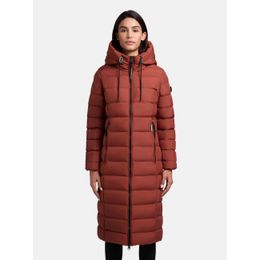Khujo Damen Wintermantel "Simmie-YM", rot, Gr. XS, Obermaterial: 100% Polyester. Innenfutter: 100% Nylon. Wattierung: 100% Polyester, M&auml;ntel, Warmer