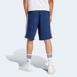 Herren Shorts "3-STRIPE SHORT", blau, Gr. S, adidas originals, Obermaterial: 100% Baumwolle, Hosen, Drei Streifen Sweat Shorts aus weichem