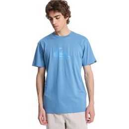Quiksilver Herren T-Shirt "EV Comp Logo 2024", blau, Gr. S, 100% Baumwolle, Shirts