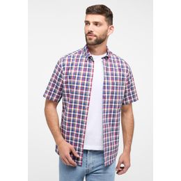Kurzarmhemd Eterna "MODERN FIT", Herren, Gr. L, US-Größen, denim, 100% Baumwolle, tailliert, Hemden, EASY IRON (bügelleicht)