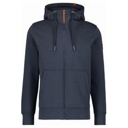alife and kickin ALIFE & KICKIN Herren Kapuzensweatjacke "Herren TrasherAK A", blau, Gr. S, 50% Baumwolle, 50% Polyester, Sweatjacken