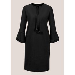 Madeleine Mode MADELEINE Damen Etuikleid "Kleid Etui-Kleid mit Trompeten&auml;rmeln", schwarz, Gr. 36, Obermaterial: 50% Polyamid PA. 45% Viskose CV. 5% Elasthan EL.,