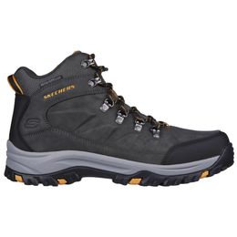 Skechers Herren Outdoorschuh "RELMENT", Gr. 39,5, grau, Lederimitat, Schuhe, mit wasserabweisender Membrane