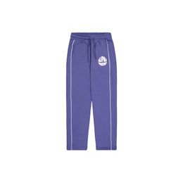 Herren Jogginghose "Logo Jogger", lila, Gr. S, Alpha Industries, Obermaterial: 80% Baumwolle, 20% Polyester, Hosen