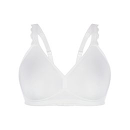 Sassa Mode SASSA Damen Soft-BH "Soft BH FUNCTIONAL BRAS", Gr. 75, wei&szlig;, Stoff, Obermaterial: 82% Polyamid PA. 18% Elasthan EL., BHs
