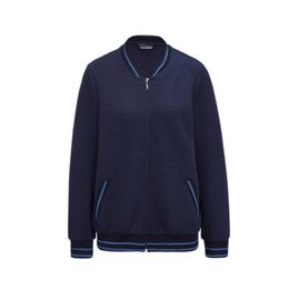 GOLDNER Damen Sommerjacke "Freizeitjacke", blau, Gr. 46, Obermaterial: 60% Polyester PES. 40% Baumwolle CO., Jacken