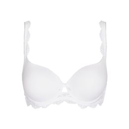 Nina von C. Damen Dirndl-BH "Push Up Dirndl BH Silver Edition", Gr. 70, wei&szlig;, Obermaterial: 86% Polyamid PA. 14% Elasthan EL., BHs