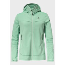 Schöffel SCHÖFFEL Damen Fleecejacke "Hiking Fleece Hoody Style Milagle WMS", grün, Gr. 36, Oberstoff: 100% Polyester; Futter: 100% Polyester, Jacken