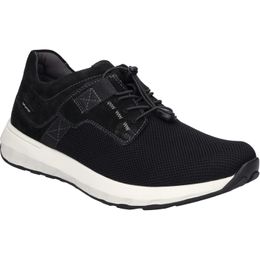 Josef Seibel Herren Sneaker "Cameron 04, schwarz", Gr. 46schwarz, Obermaterial: 100% Rindsleder Leather cow., Schuhe