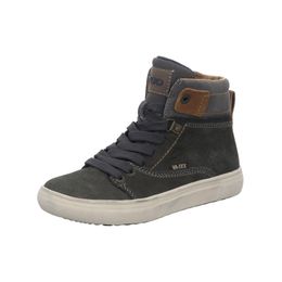 Vado Kinder Sneaker "Vado Sneaker Leder", Gr. 31, grau, Leder, Schuhe
