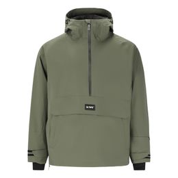SLOPE Herren Skijacke "Ruki", gr&uuml;n, Gr. XXS, unifarben, 100% Polyester, Jacken, Im wetterfesten Anorak-Design