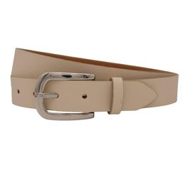 AnnaMatoni Damen Lederg&uuml;rtel "AnnaMatoni Lederg&uuml;rtel Fina Lederg&uuml;rtel Fina", beige, Gr. 90, 100% Leder, G&uuml;rtel