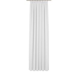 Gardine WIRTH, B:600cm H:245cm, silber, Jacquard, Polyester, Wohnzimmer, Gardinen, "Chiara"